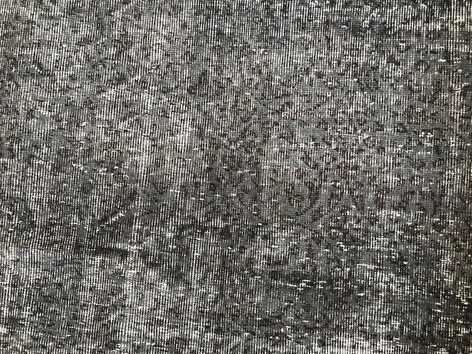 Gray Vintage Rug 6.6 x 10.2 ft Brown Turkish Rug Living | Etsy