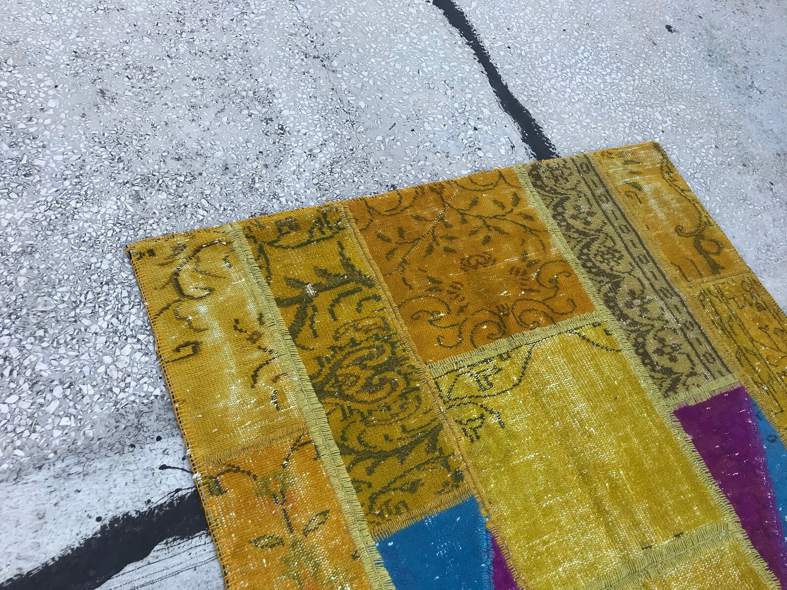 Colorful Turkish Rug/ Vintage Rug / Bohemian Rug/ Area Rug / | Etsy