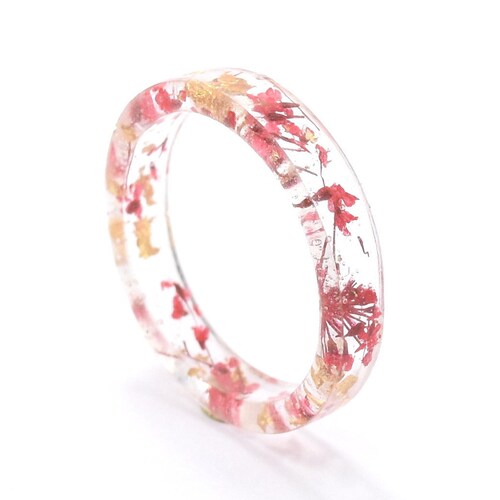 Fine Resin Ring Inspired by Nature Crystal Resin Blues - Etsy