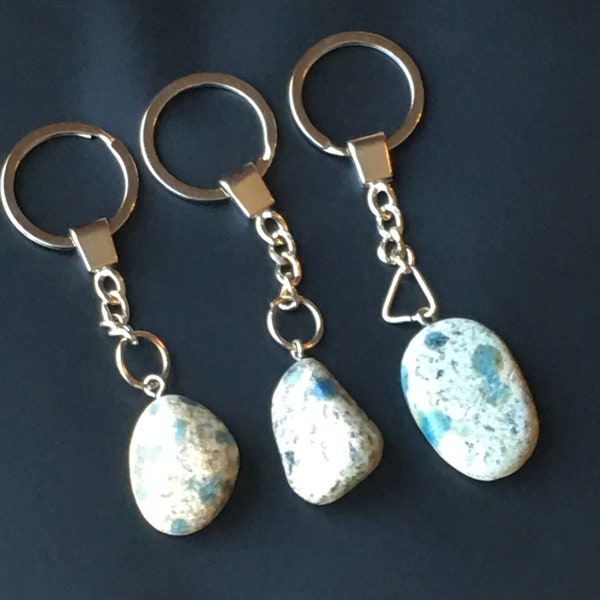 Stone Key Chain - Etsy