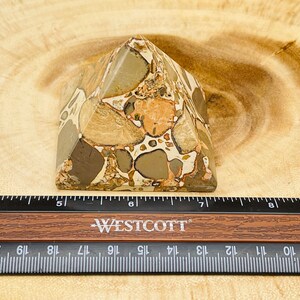 Leopardite Pyramid | Leopardite Jasper | Leopardite Agate | Healing ...