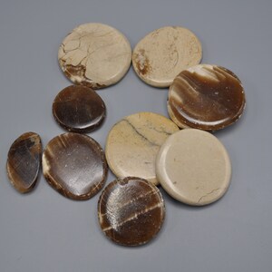 Root Beer Calcite Smooth Stones | Chocolate Calcite | Handmade ...