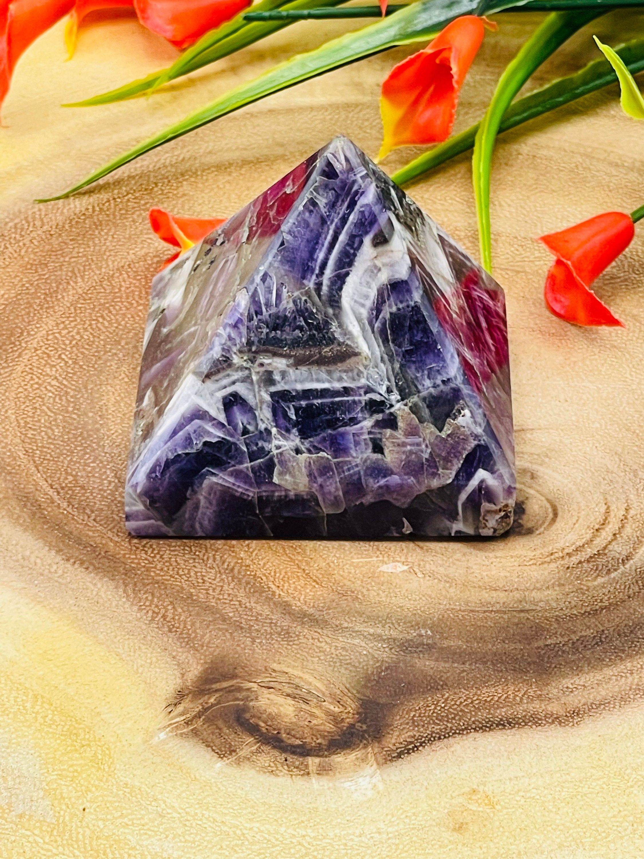 Amethyst Pyramid Amethyst Crystal Pyramid Amethyst Pointer - Etsy