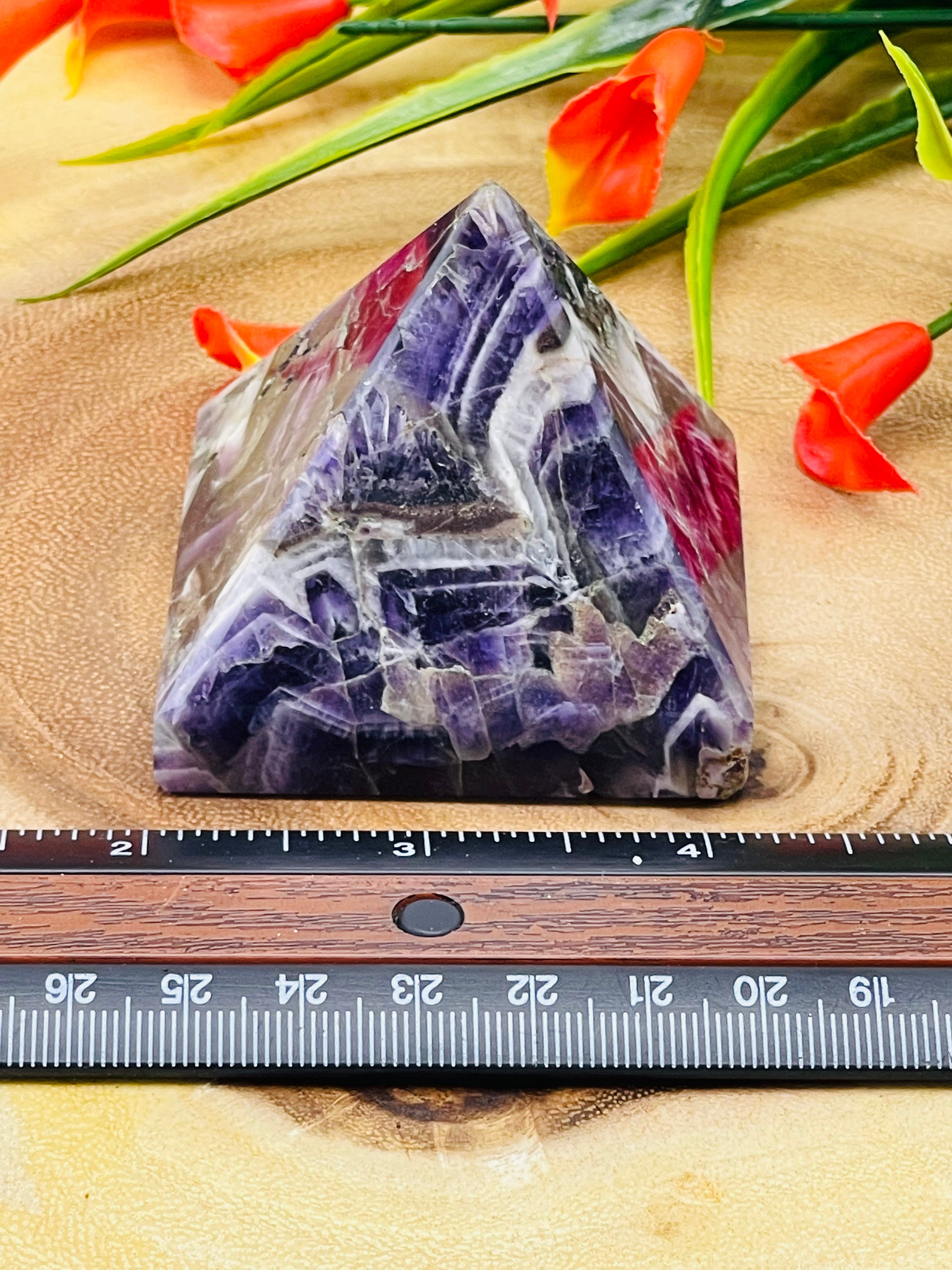 Amethyst Pyramid Amethyst Crystal Pyramid Amethyst Pointer - Etsy
