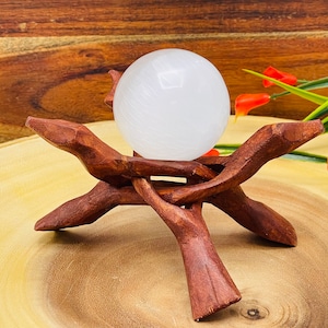 Selenite Crystal Sphere, Healing Gemstone Ball, Cleansing, Pick Your ...