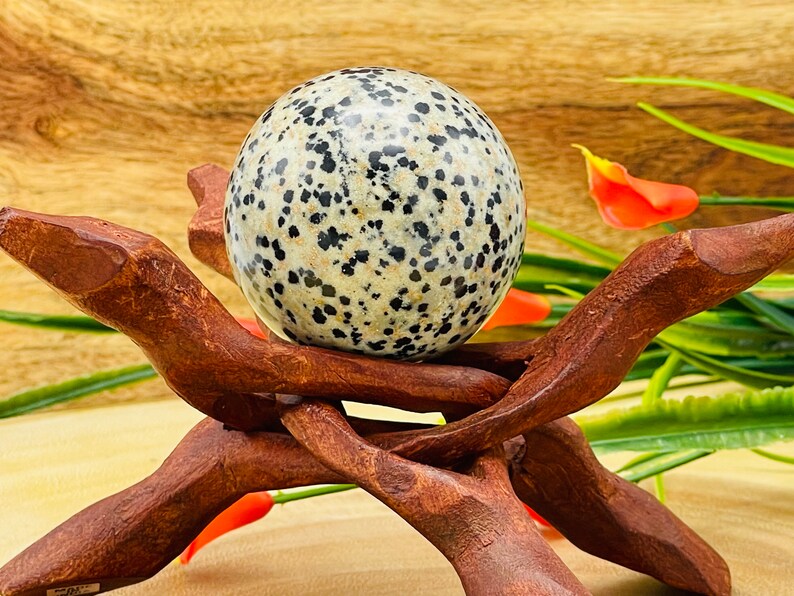 Dalmatian Jasper Sphere, Healing Crystal Ball, Healing Chakra, 2 Inch ...