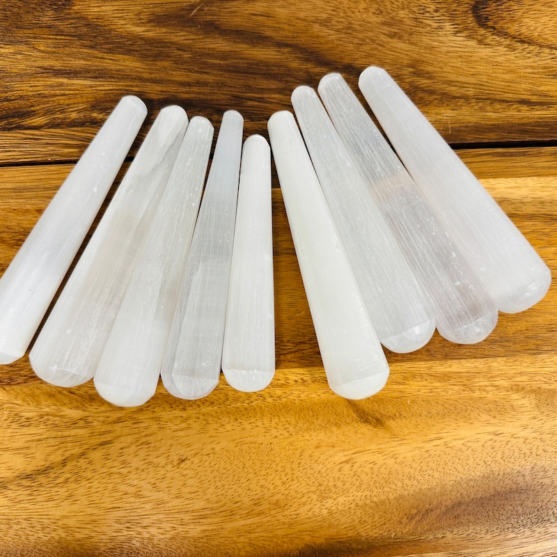 Selenite Wand - Etsy