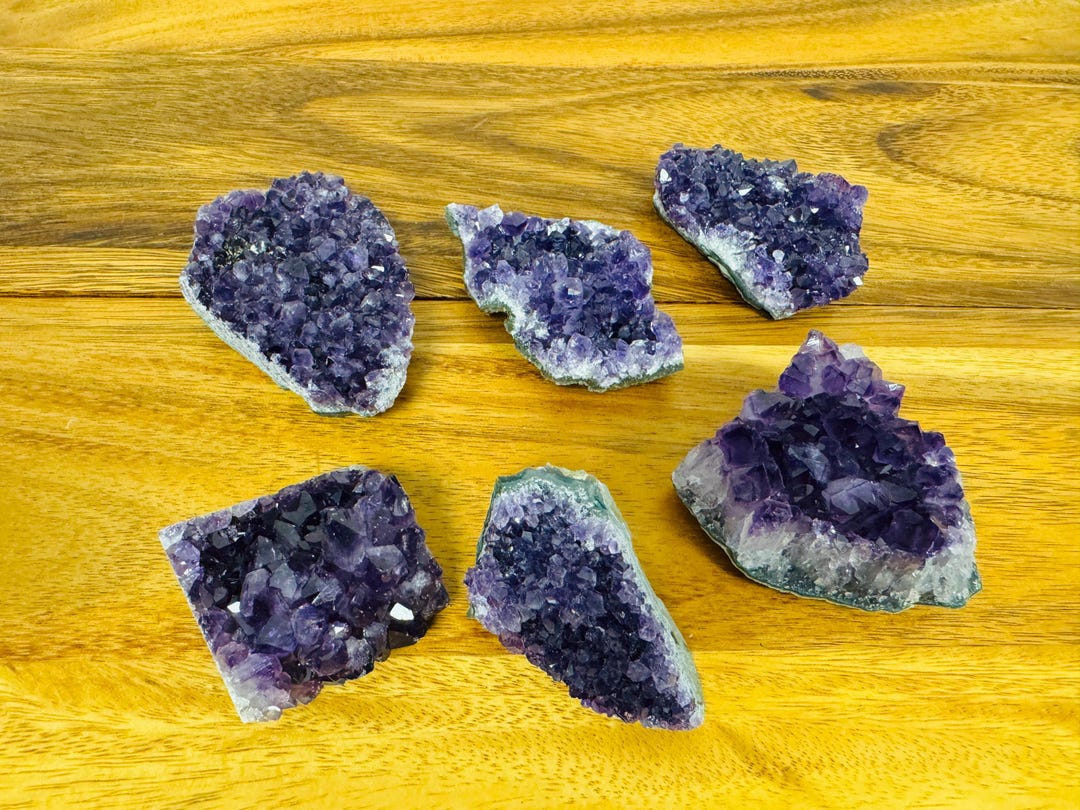 Amethyst Crystal Clusters, Quartz Raw Crystals, Healing Crystal Crown ...
