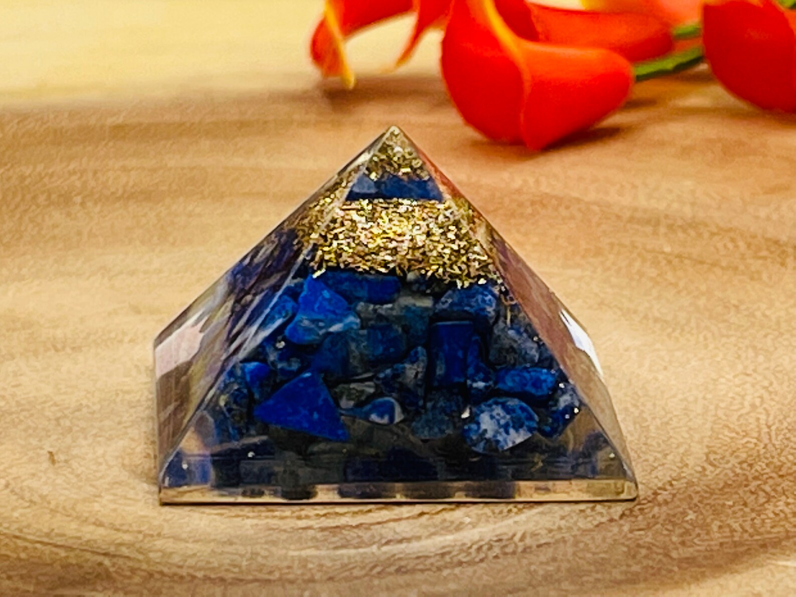 7 Chakra Orgone Pyramid Stone Set Chakra Healing Pyramid | Etsy