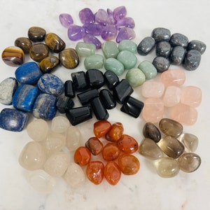 Beginners Assorted Crystal Kit, 10 Pieces Chakra Healing Gemstone ...