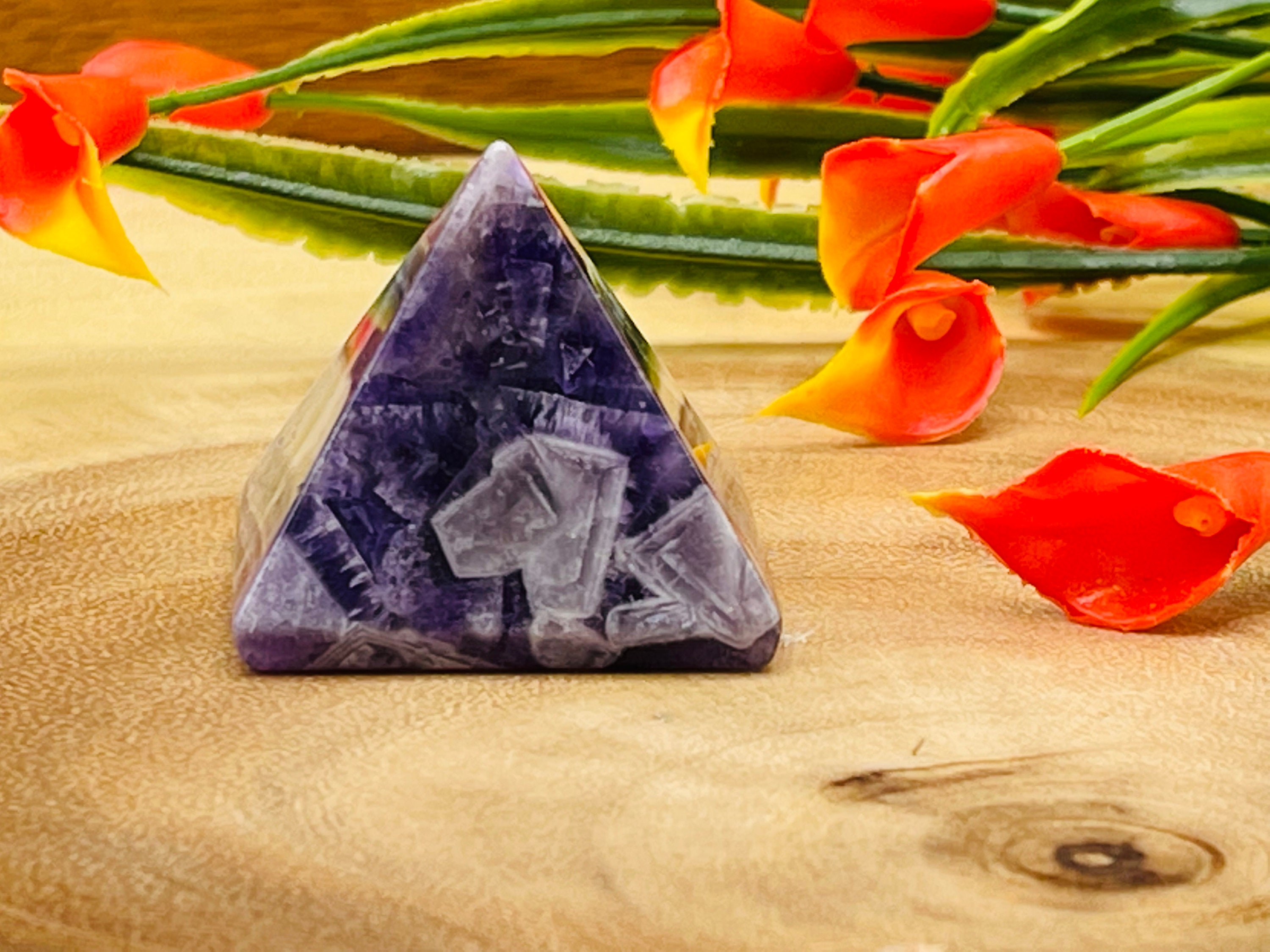 Amethyst Pyramid Amethyst Crystal Pyramid Amethyst Pointer - Etsy