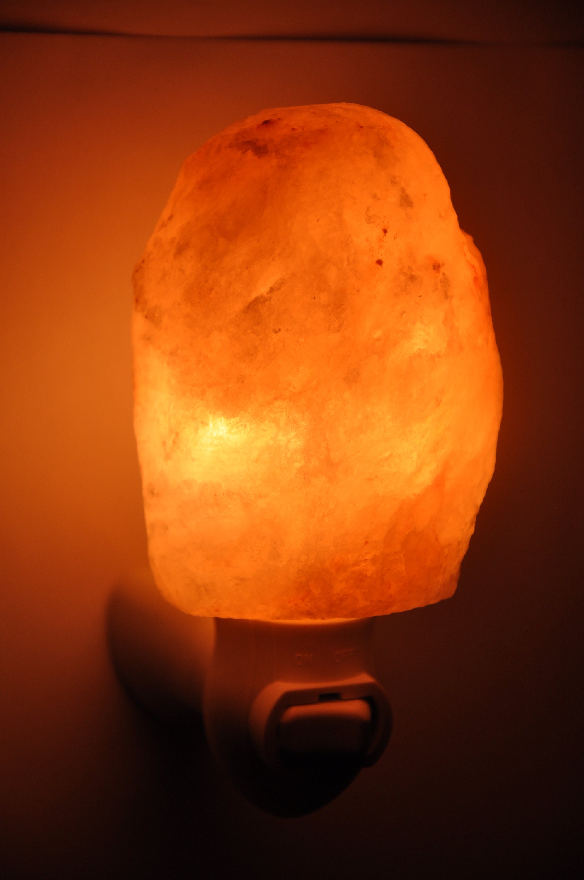 Himalayan Pink Salt Night Light Wall Lamp Air Purifying - Etsy