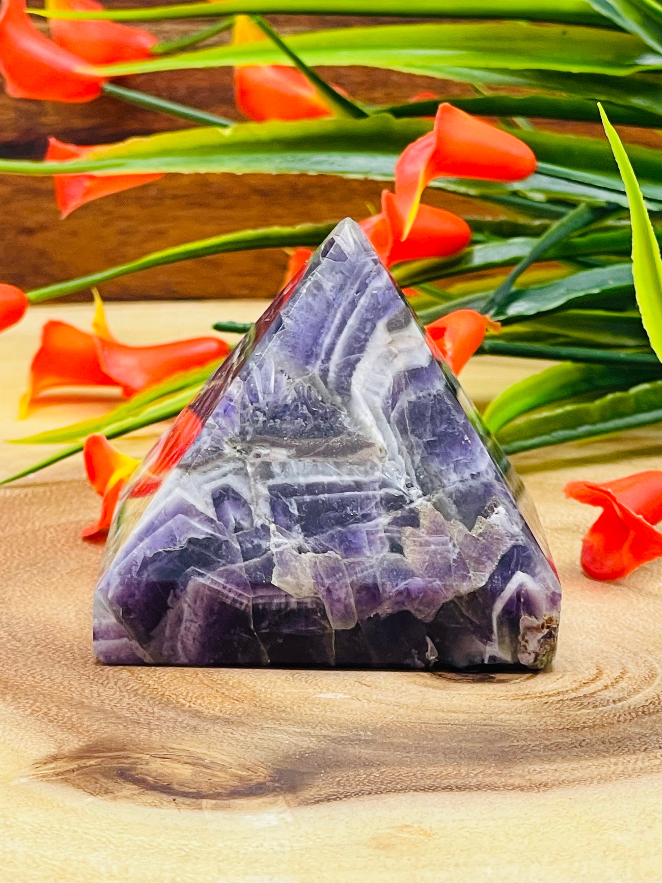 Amethyst Pyramid Amethyst Crystal Pyramid Amethyst Pointer - Etsy