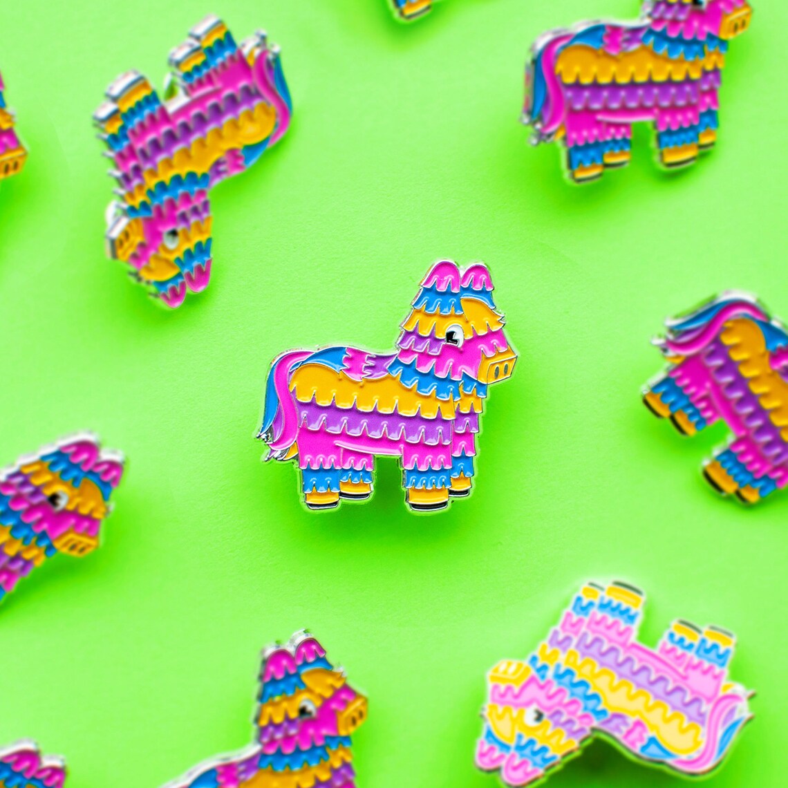 Piñata Enamel Pin Mexican Lapel Pin Latinx Pin Badge | Etsy