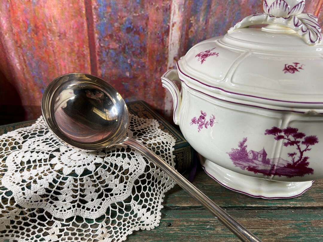 Christofle Ladle in Silver Metal Modèle Shell or VENDOME - Etsy