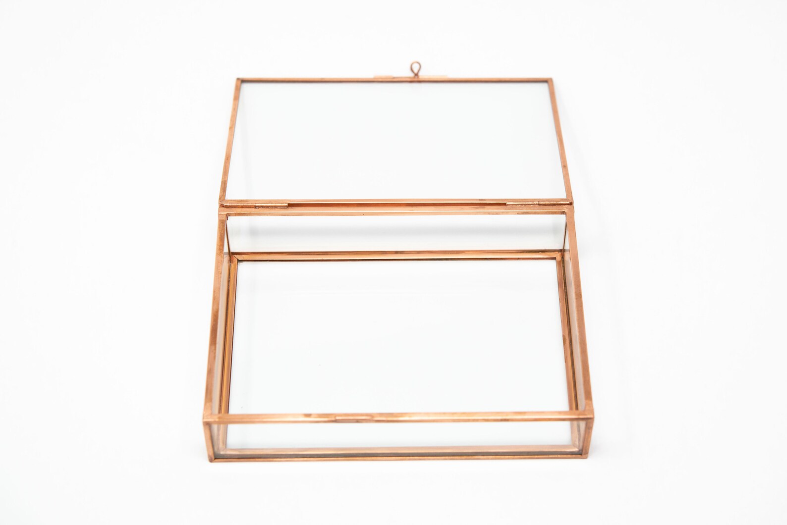 Rose Gold Glass Photo Box Photographer Box 4 X 6 5 X 7 - Etsy UK