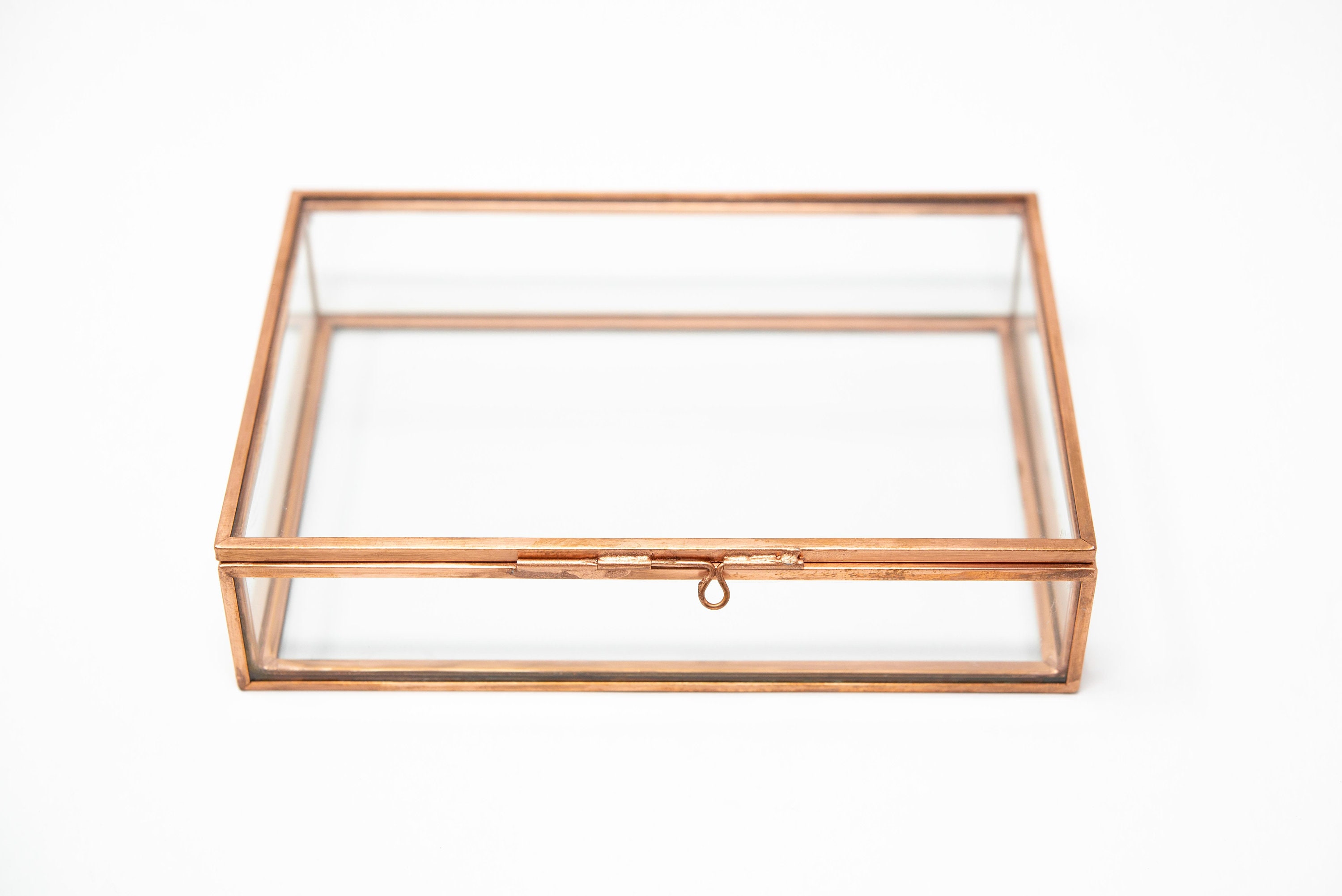 Rose Gold Glass Photo Box Photographer Box 4 X 6 5 X 7 - Etsy UK