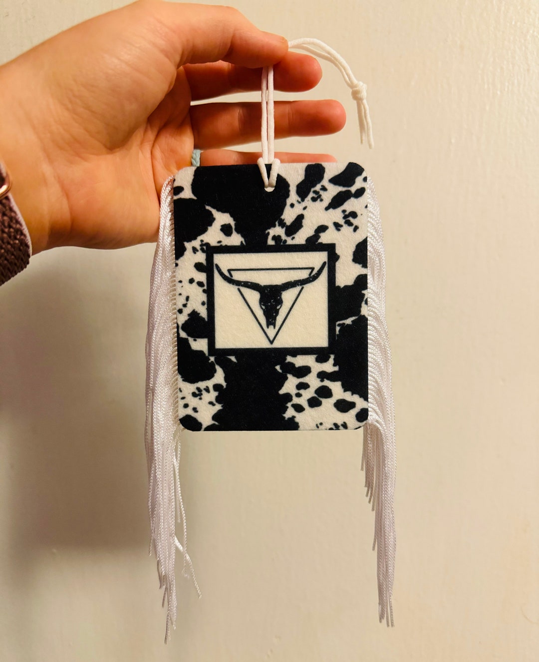 Cow Print Car Freshener Cow Print Car Coasters Cow Car Accessories mama ...