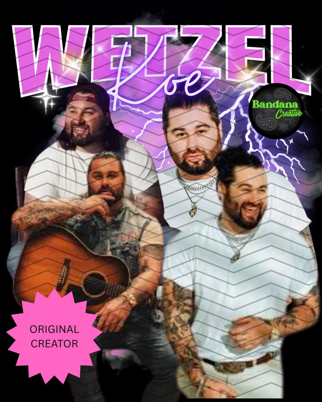 Wetzel PNG - Digital Design - Country Rock Music PNG - Koe Sublimation Design - Popular Design ...