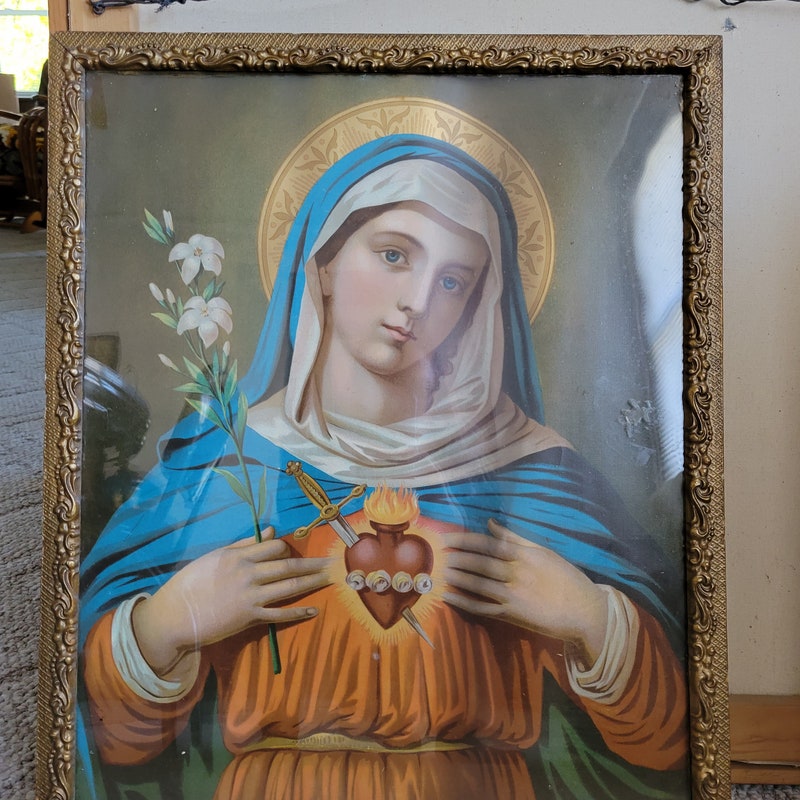 Antique Catholic Art - Etsy