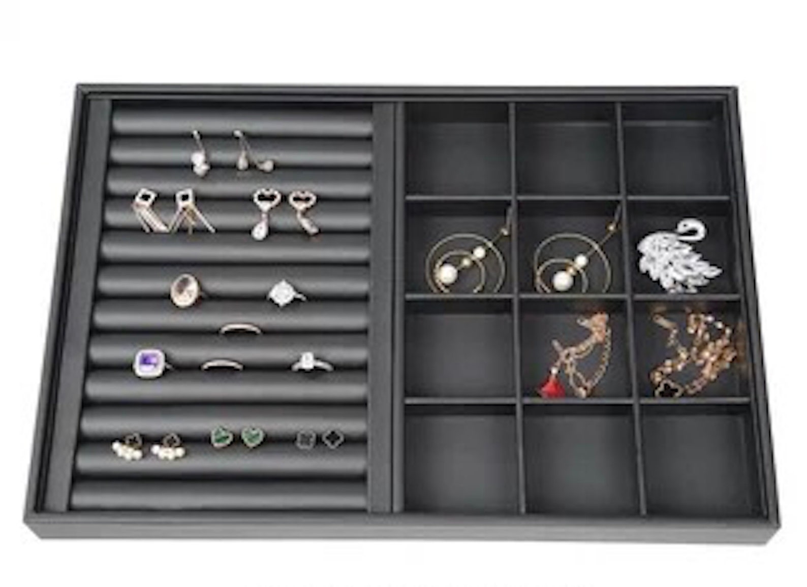Luxury Jewellery Trays Jewelry Organizer PU Leather Trays - Etsy