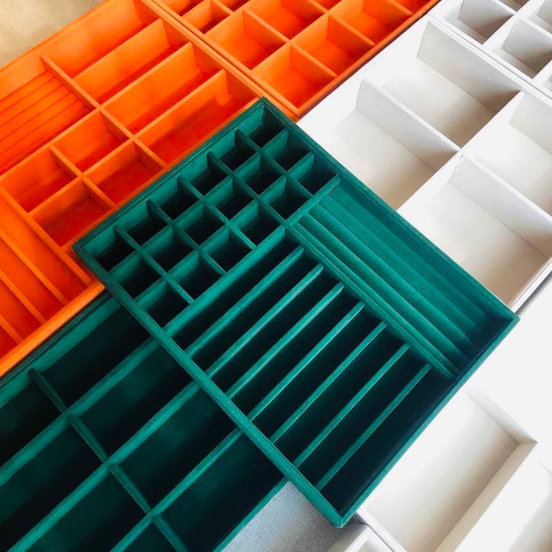 Schmuckhalter aus Samt: Ring, Halskette & Uhr - Etsy.de