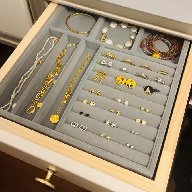 Fits IKEA PAX Jewelry Tray | Space Saving Custom Drawer Insert ...