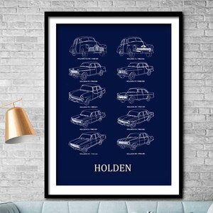 Holden Fx Fj Fe Fc Fb Ek Ej Eh Hd Hr Old Holden Drawing Blueprint ...
