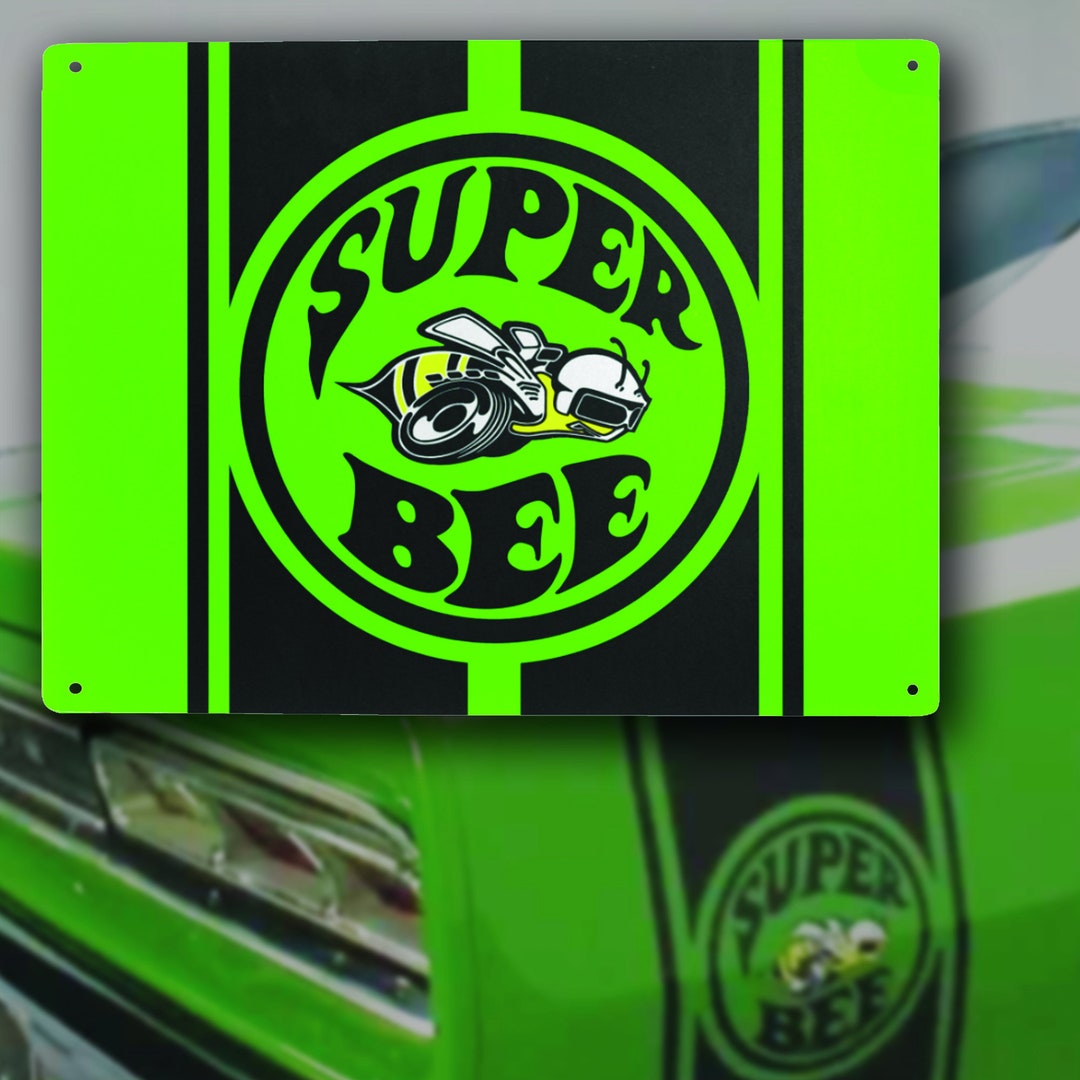 Dodge Super Bee Tin Sign - Etsy