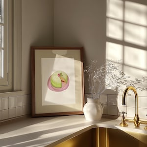 Princess Cake Art, Prinsesstårta Wall Art, Cake Art Print, Cake Poster ...