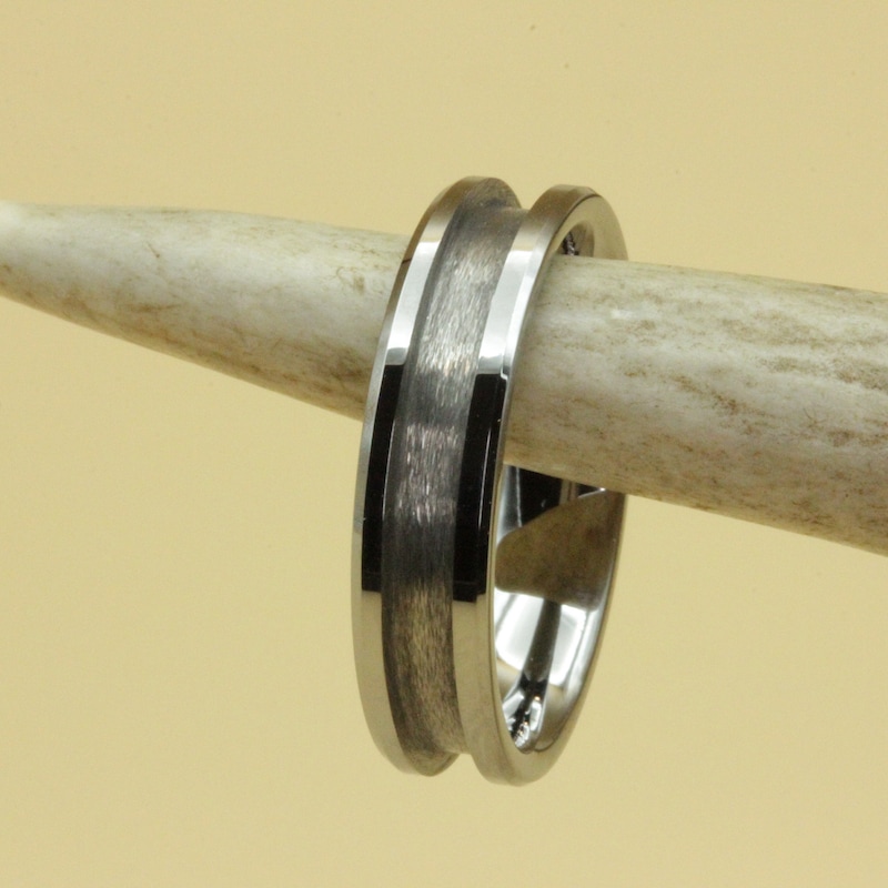Tungsten 6mm Spinner Ring - Etsy
