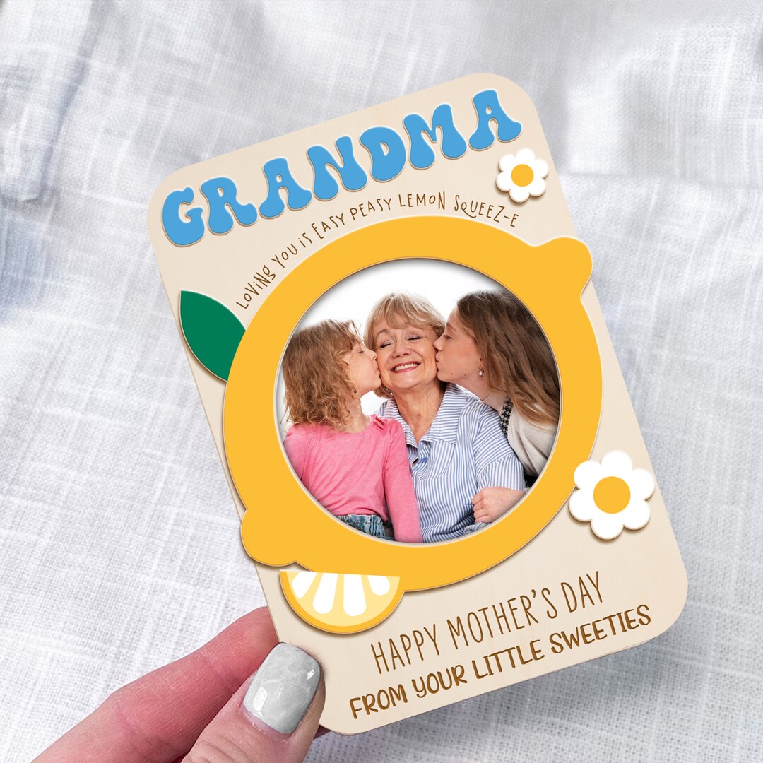 Mother's Day Fridge Magnet Photo Frame, Best Mom Magnet Photo Frame ...