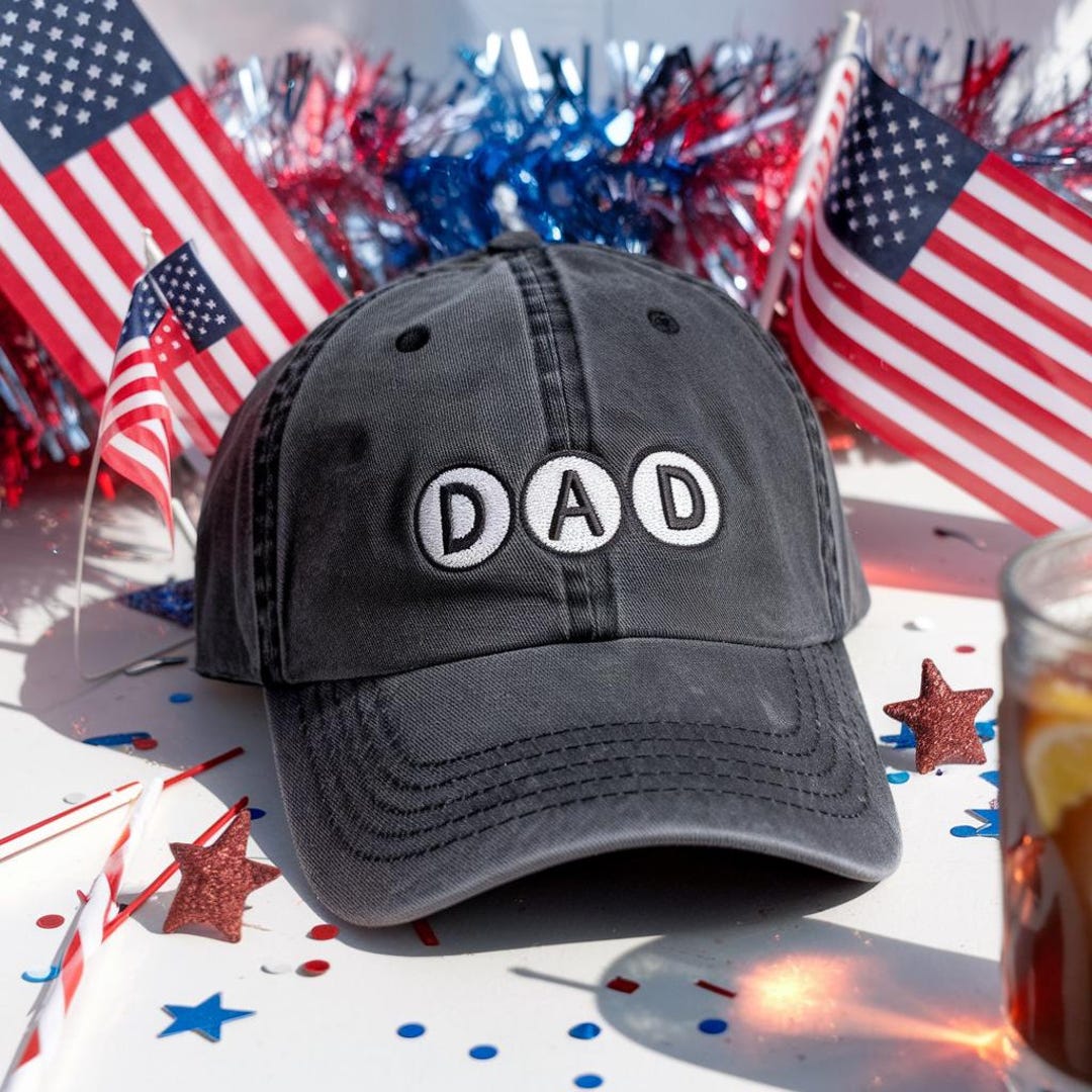 Embroidered Custom Dad Hat, Personalized Father's Day Gift - Etsy