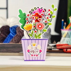 Paper Flower Bouquet DIY Kit, Mothers Day Gift, Gifts for Her, Gift for ...