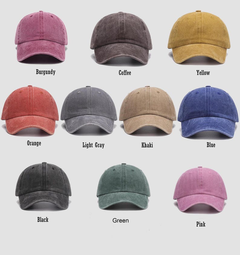 Embroidered Custom College Hat, Personalized University Logo ...