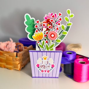 Paper Flower Bouquet DIY Kit, Mothers Day Gift, Gifts for Her, Gift for ...