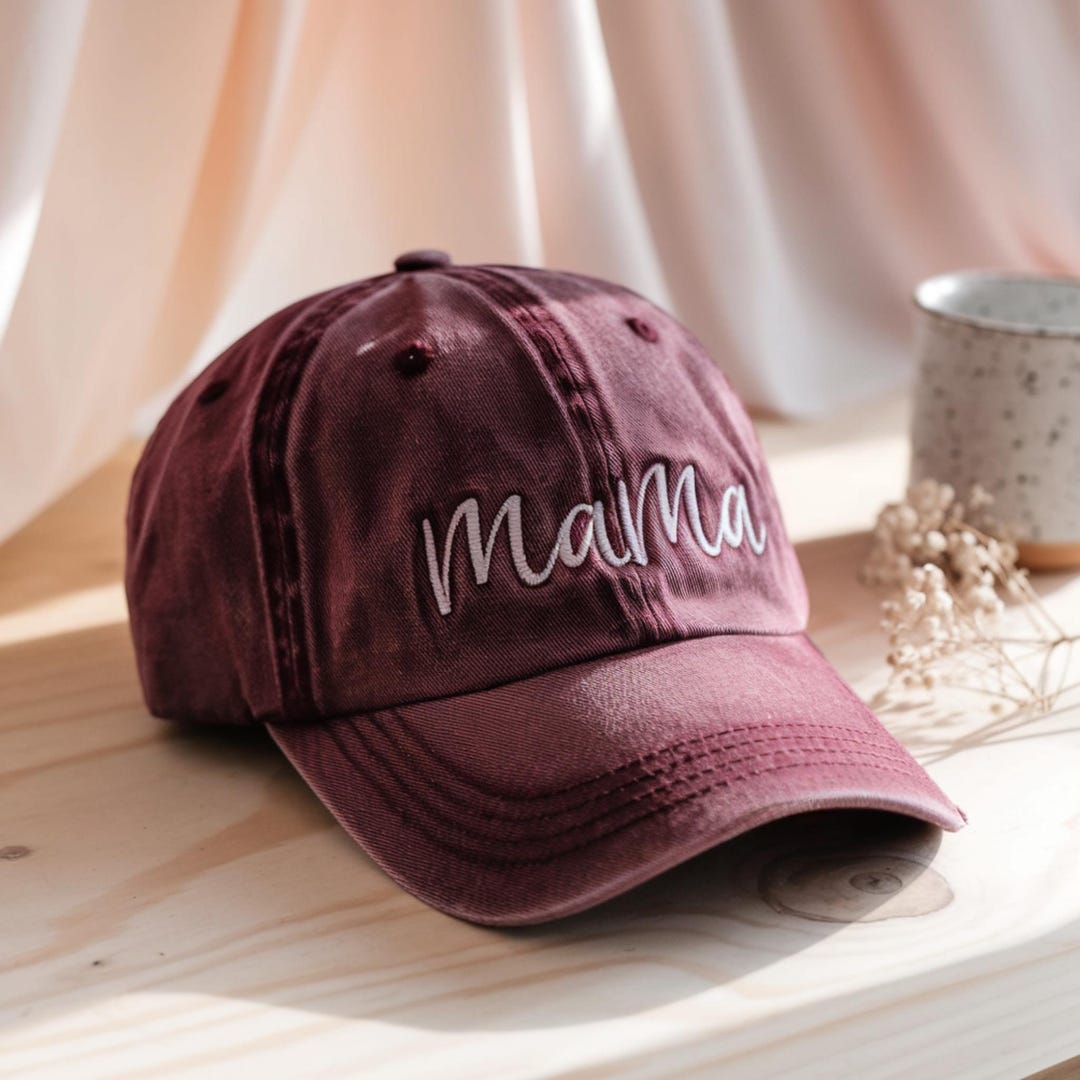 Custom Embroidered Mama Hat, Mama Baseball Cap, Mom Hat, Mother's Day ...