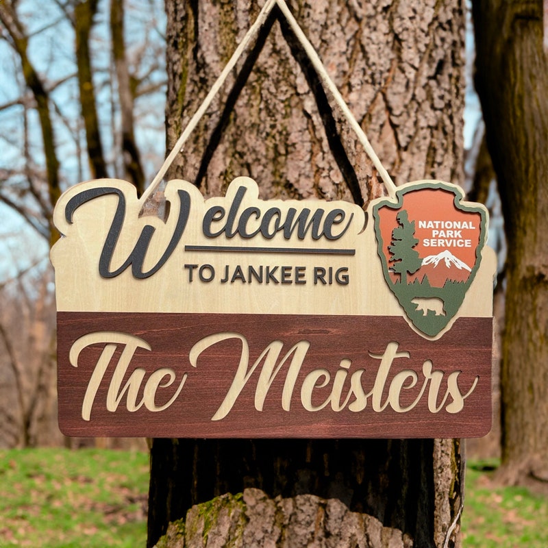 National Park Sign - Etsy