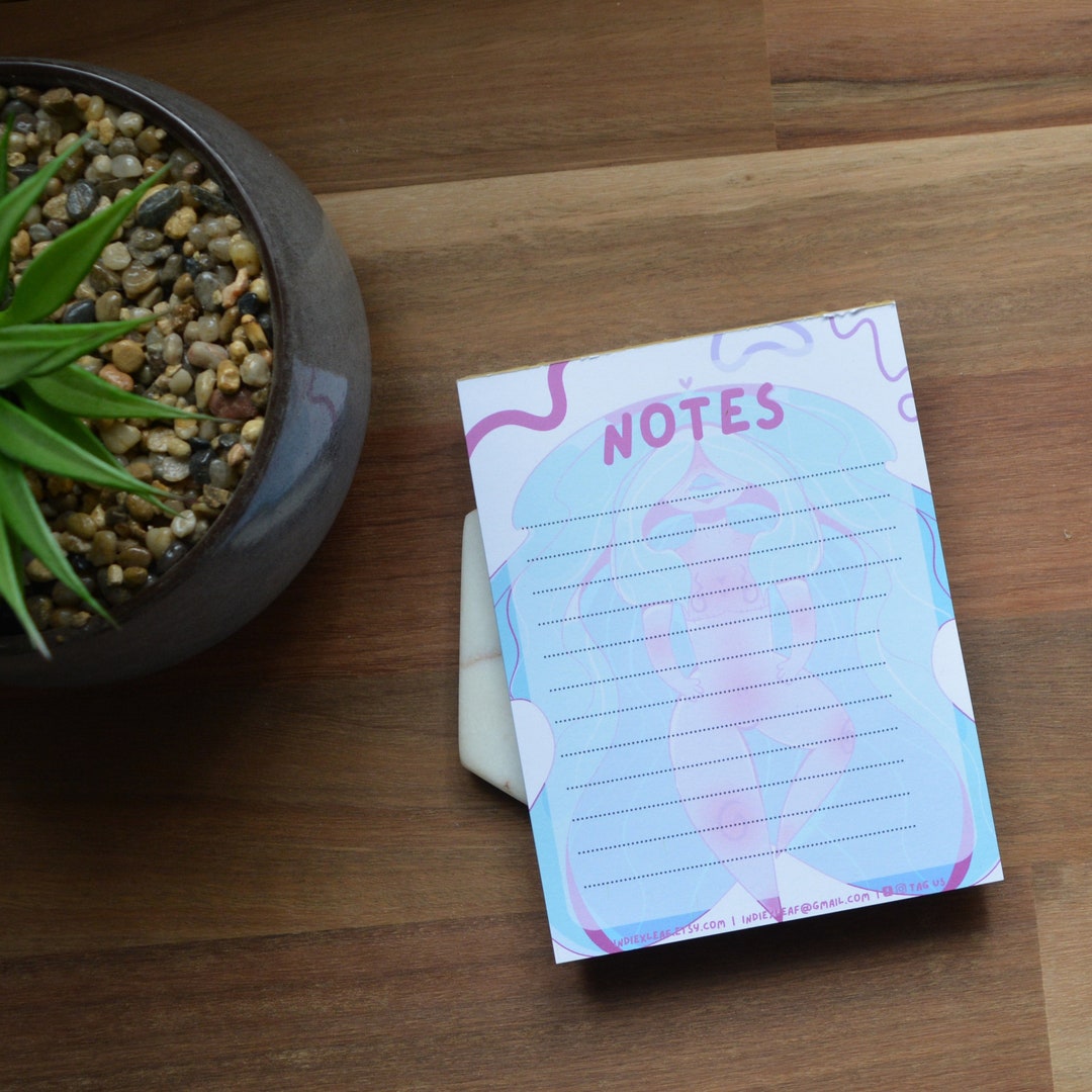 Body Positive Lined Notepad | Memo Notepad | to Do Notepad - Etsy