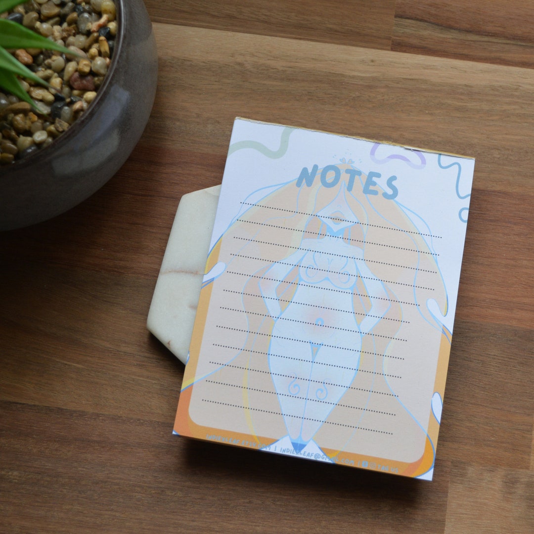 Body Positive Lined Notepad | Memo Notepad | to Do Notepad - Etsy