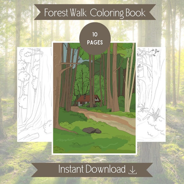 Paths Coloring Page - Etsy