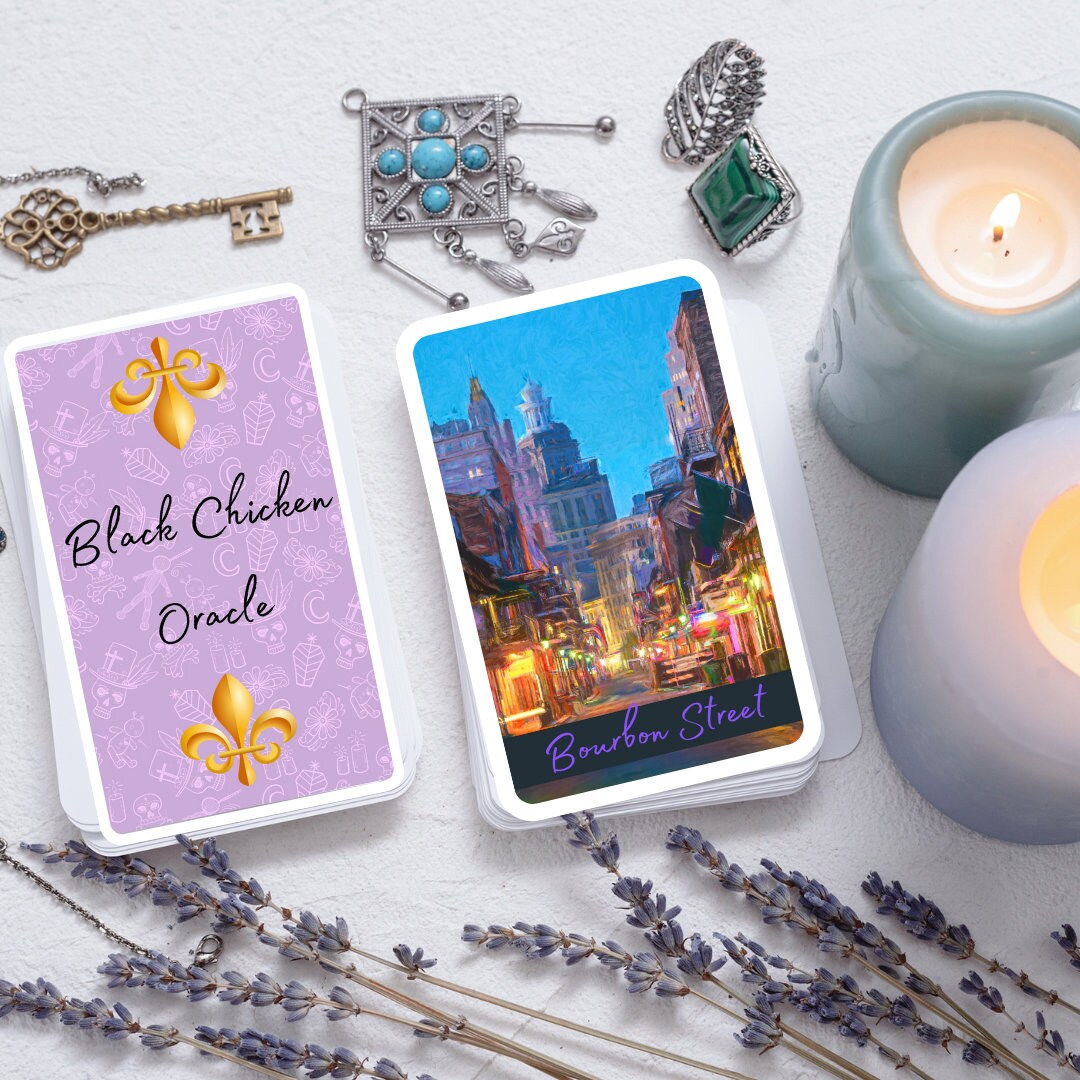 VOODOO ORACLE Black Chicken Oracle Self Published Papa - Etsy