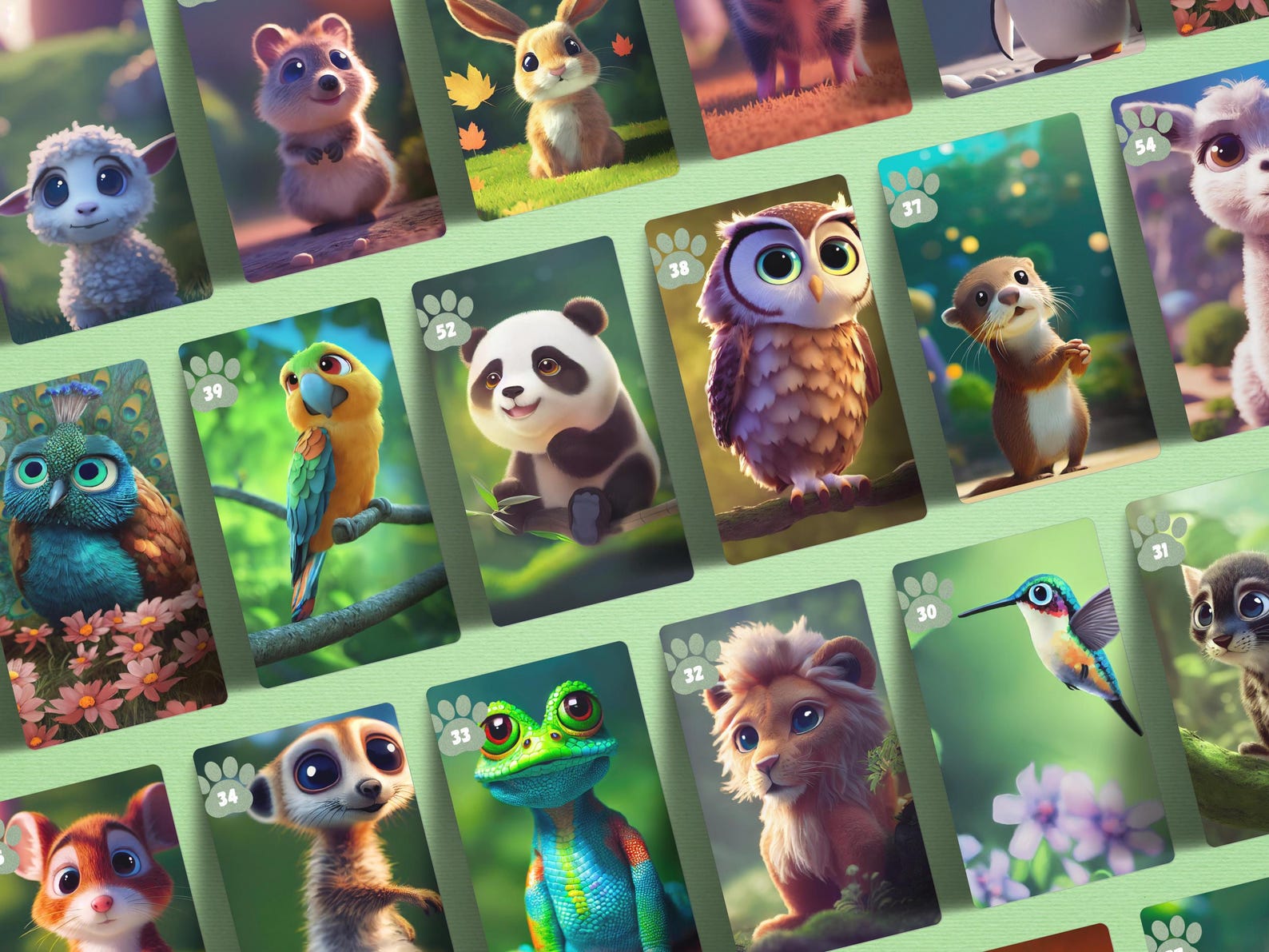 Spirit Animal Oracle | Luminous Creatures Deck | Adorable Vibrant ...