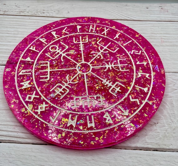 Brújula rúnica: significado de la brújula Vegvisir, boceto del tatuaje ...