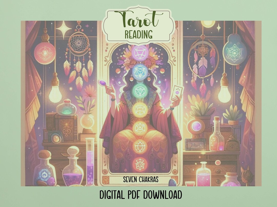 Chakra Tarot Email Reading - Explore Your Chakras With 7-card Spread ...