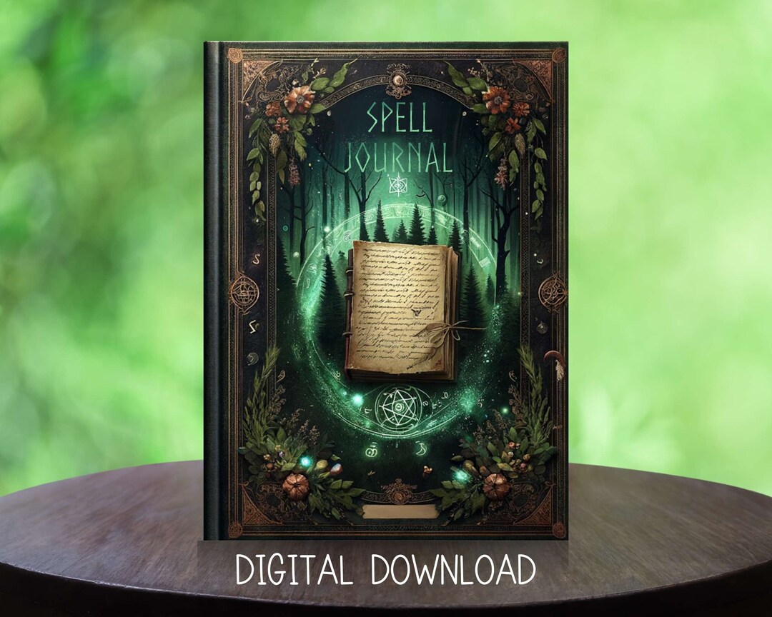 Spell Casting Journal - Digital Download, Wiccan Rituals & Magick ...