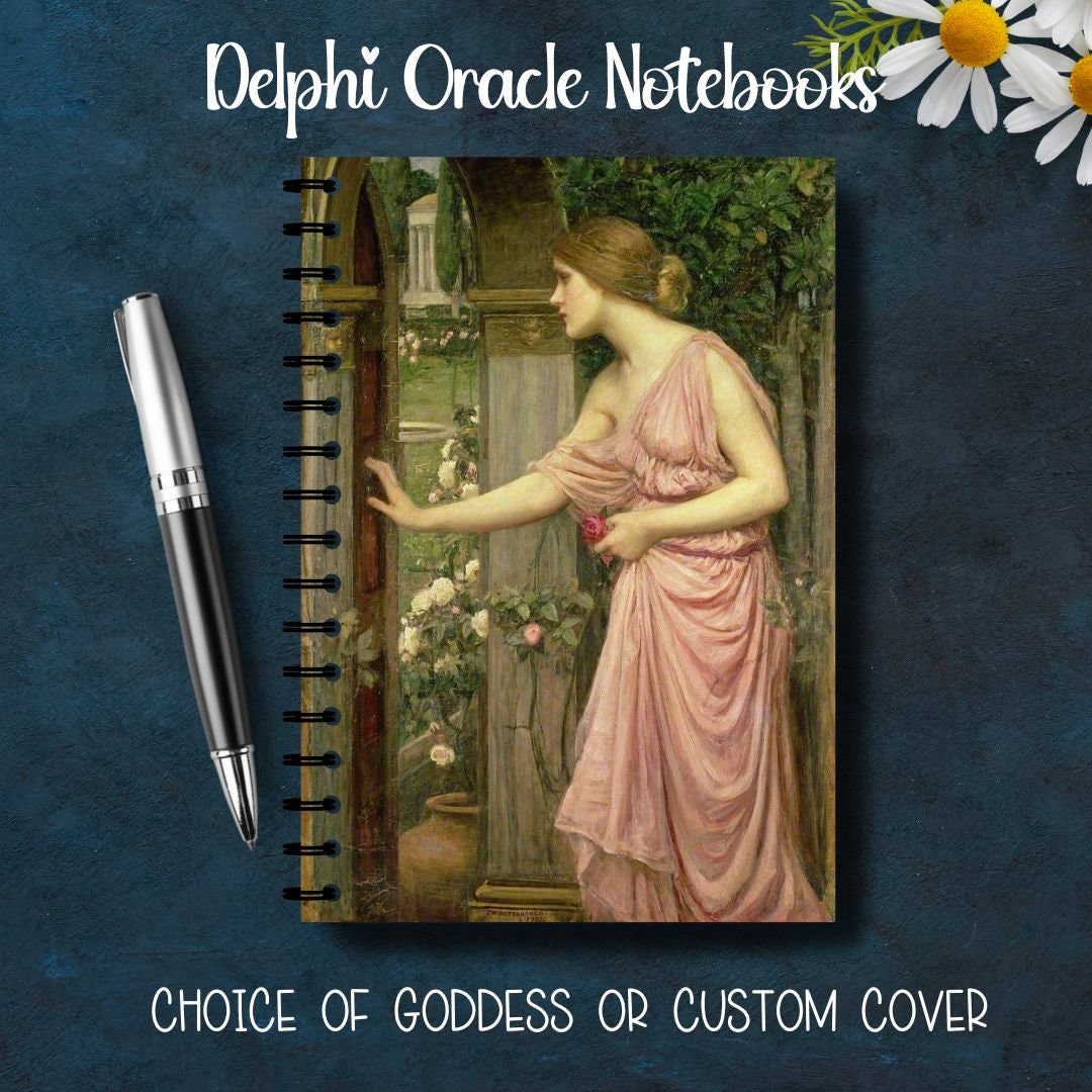 Greek Goddess Notebooks Delphi Oracle Companion Mount Olympus Mythology ...