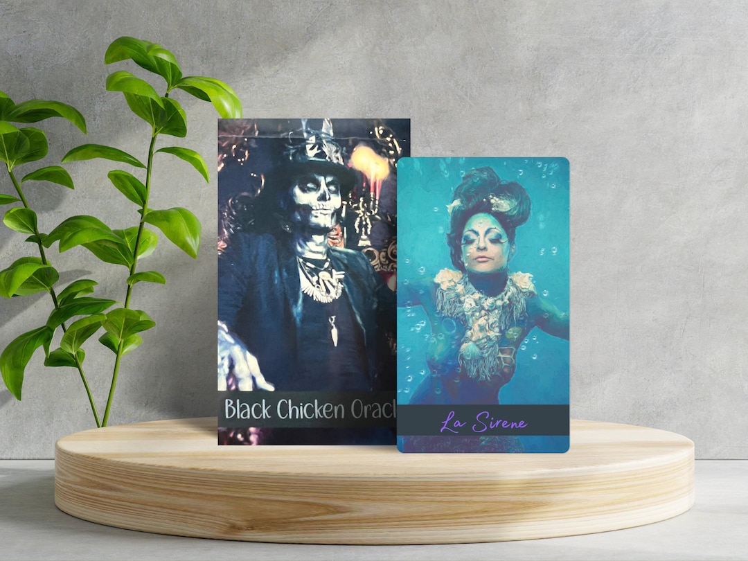 Voodoo Oracle Black Chicken Oracle Self Published Deck New Orleans ...