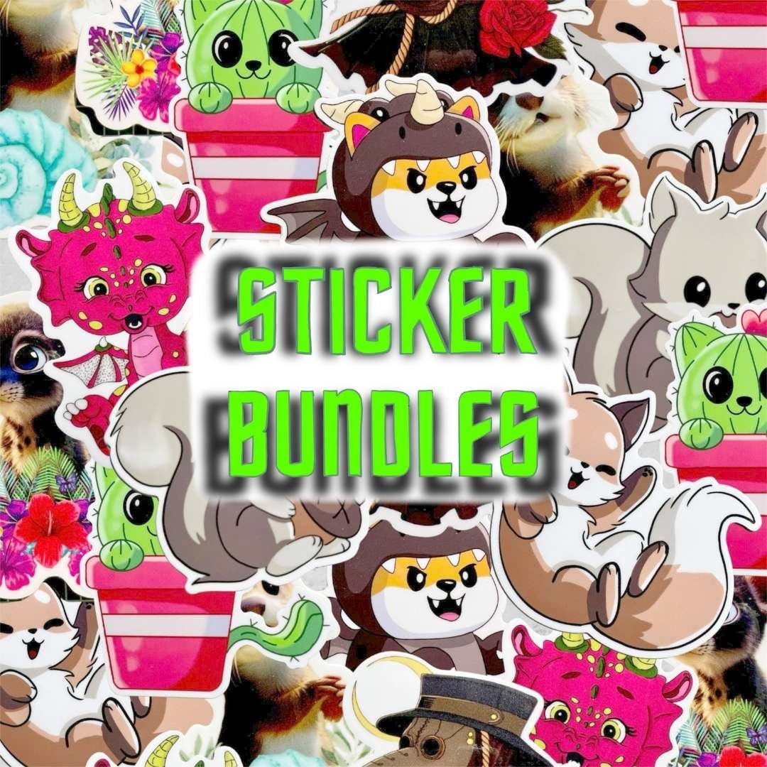 Vinyl Sticker Bundles - Weatherproof & Fade-resistant, for Outdoors ...