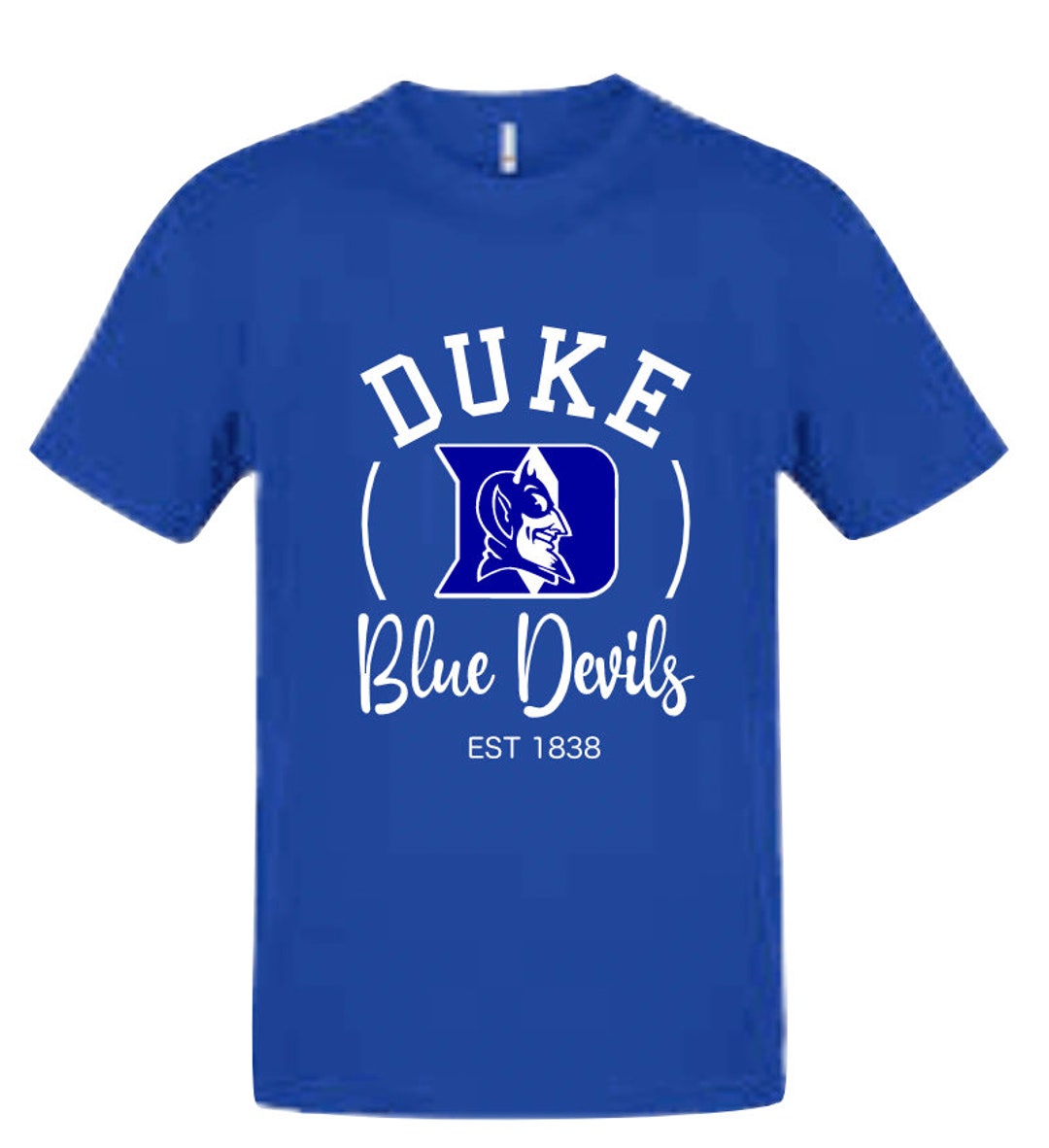 Duke Blue Devils Shirt - Etsy